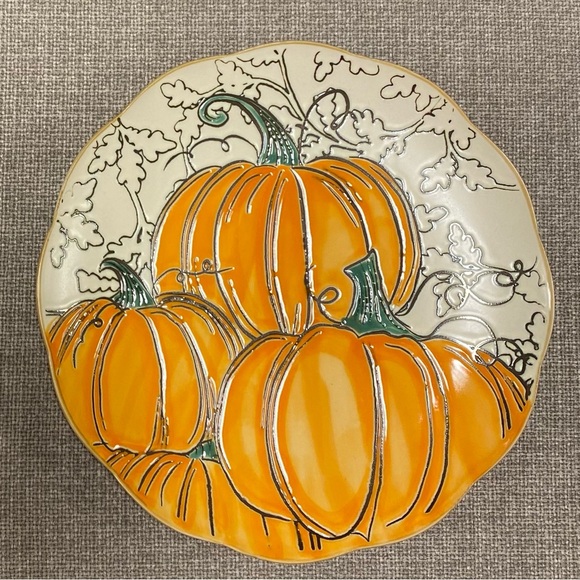 Eli and Ana | Dining | Eli And Ana Pumpkin Patch Fall Autumn Ceramic ...